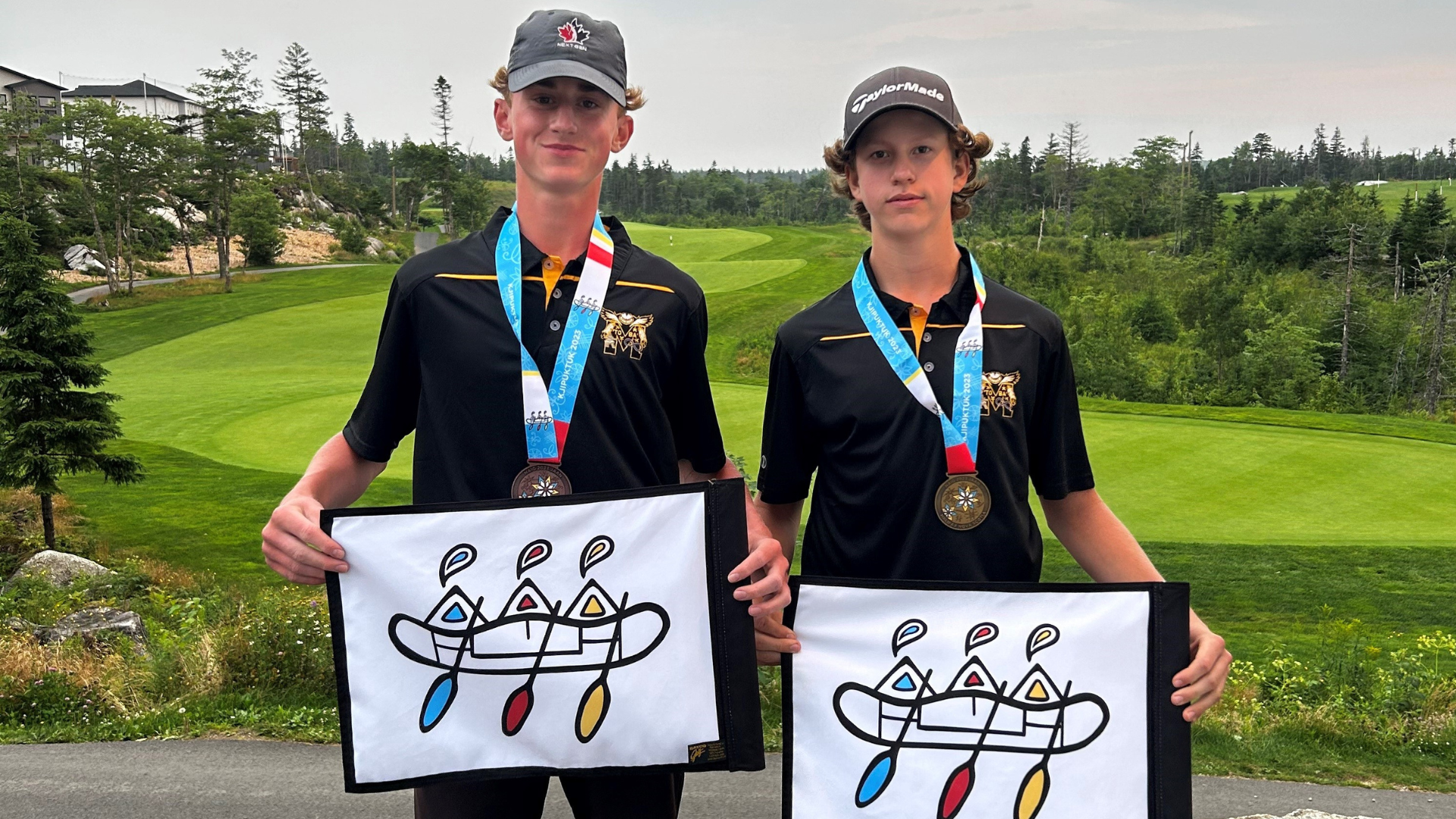 Blair, Wood & Garland medal at North American Indigenous Games - Golf ...