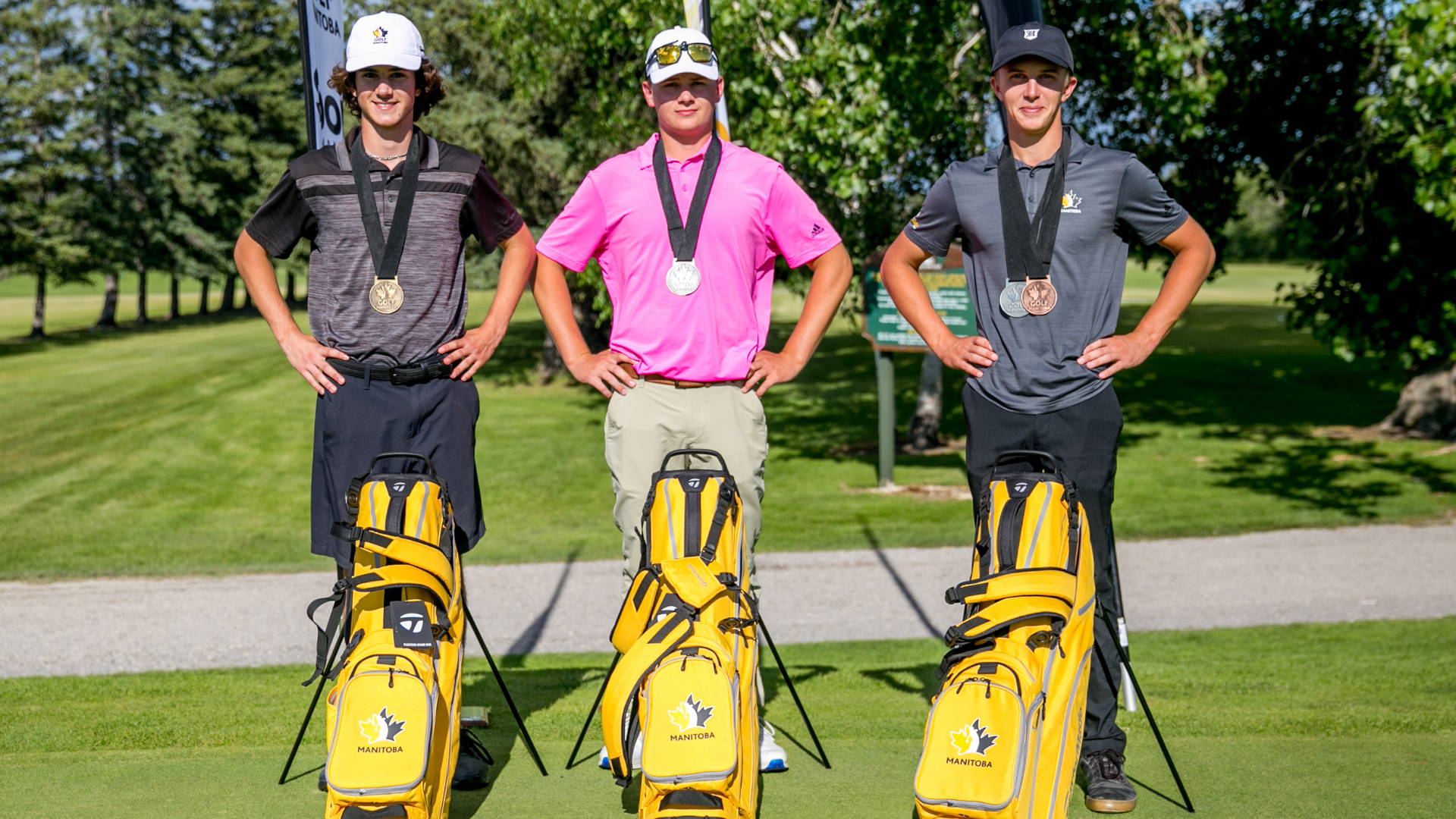 Team Manitoba tees off at Canadian Junior Boys Championship - Golf Manitoba
