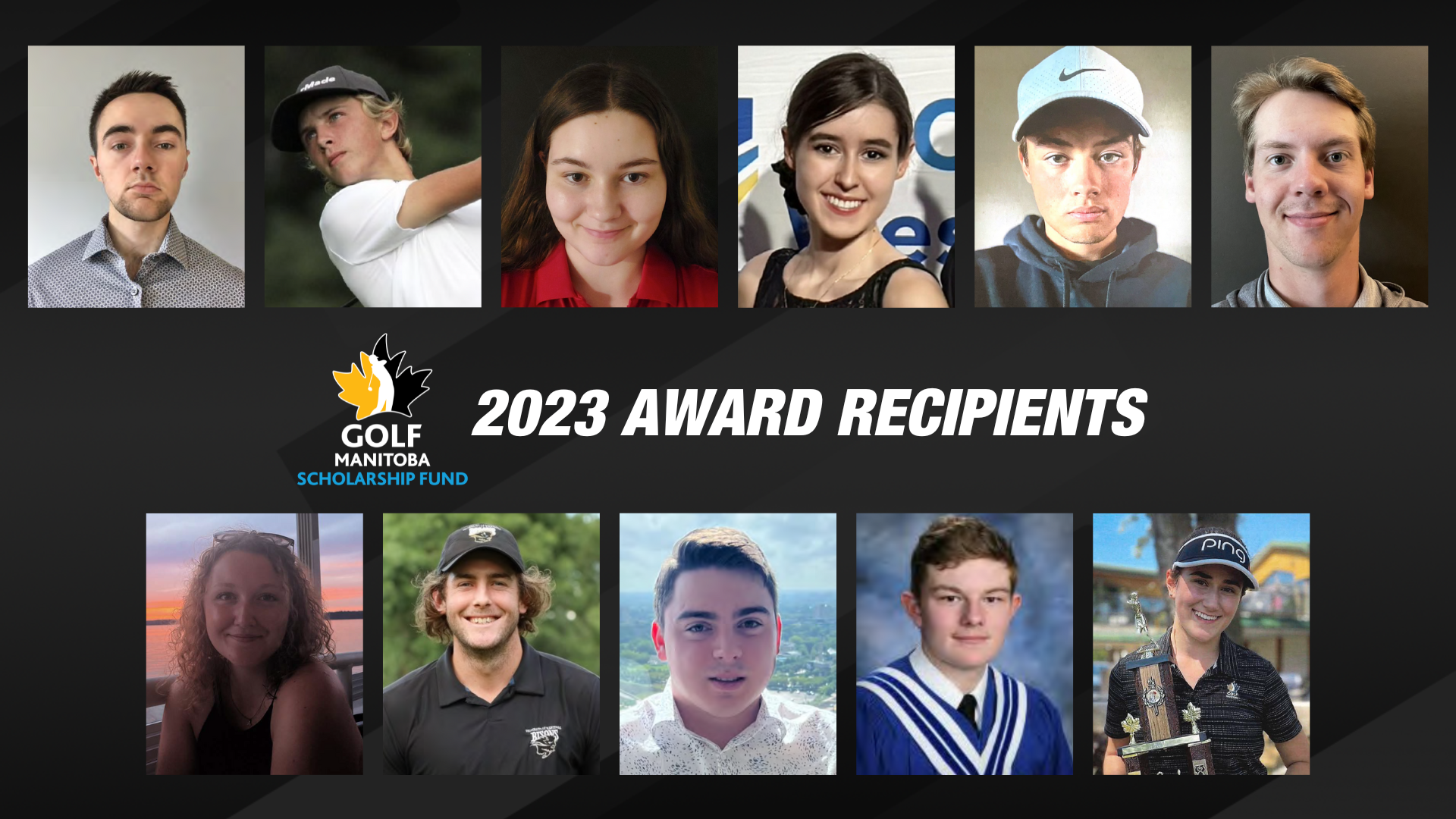 Golf Manitoba announces 2023 scholarship award recipients - Golf Manitoba