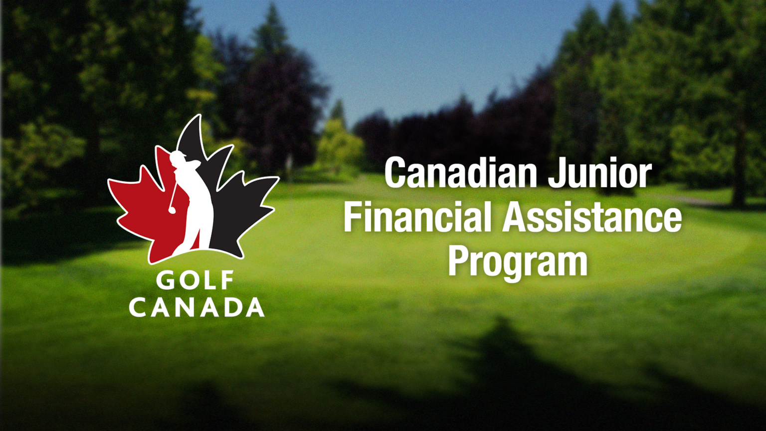 Golf Canada announces increase to Canadian Junior Financial Assistance ...