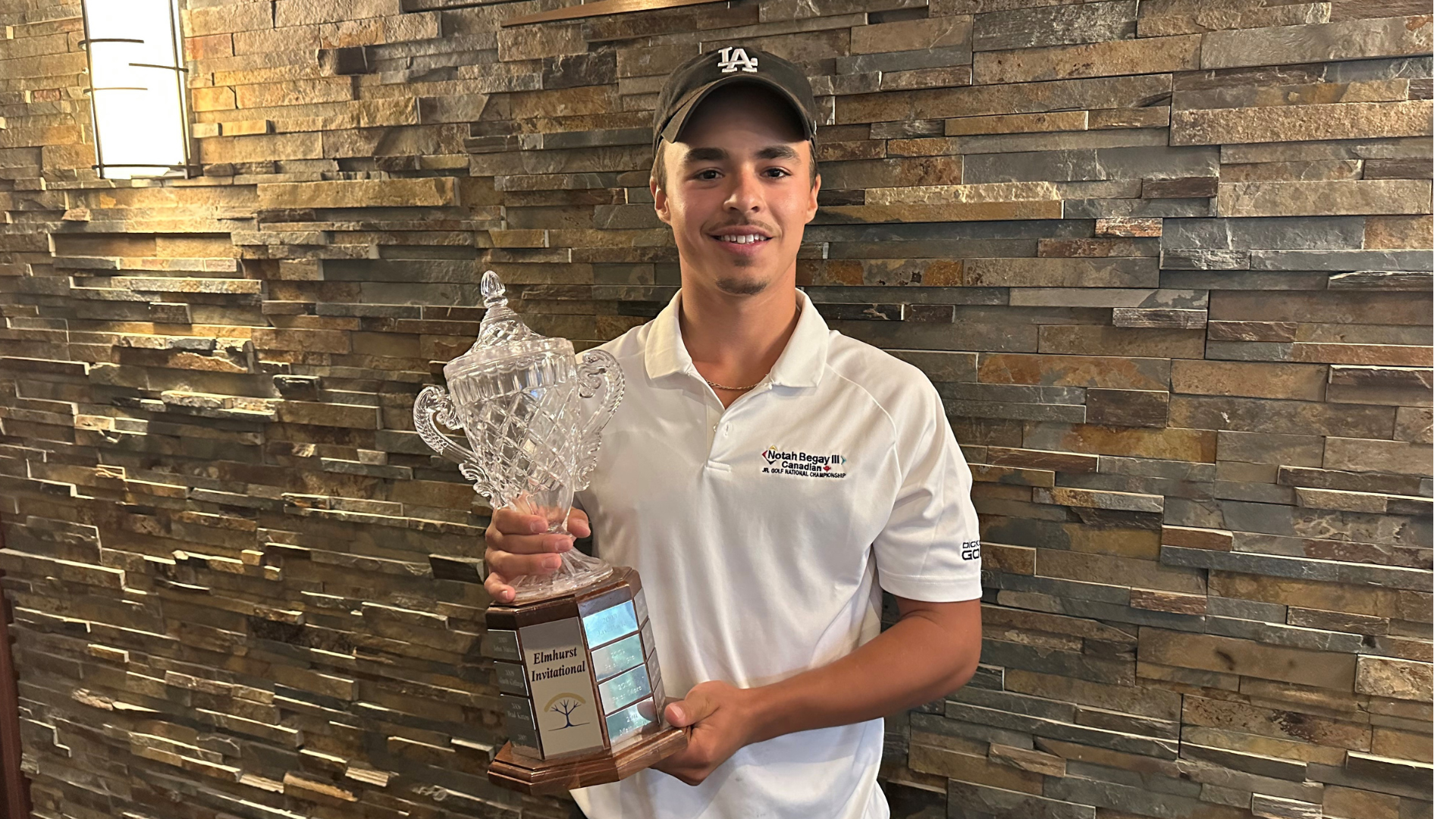 WATCH | Kaleb Lambert wins Elmhurst Invitational - Golf Manitoba